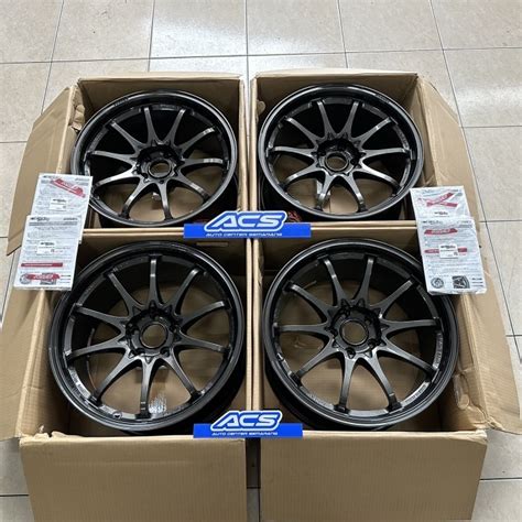 Jual Rays Ce28 Club Racer Ii Black Edition 18x9 5 Et22 5x114 Original