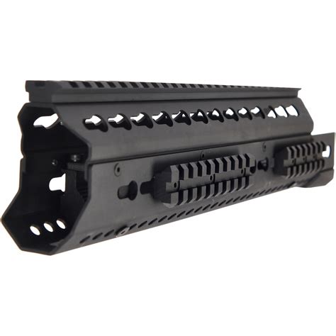 Lct Airsoft 135 Inch Ak Keymod Handguard Rail Black Airsoft Megastore