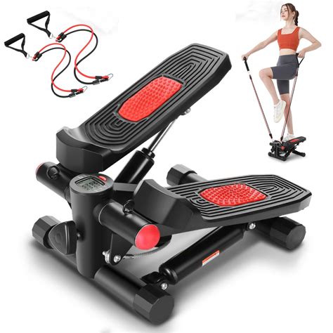 Tikmboex Mini Steppers For Exercise Air Stair Steppers With Resistance