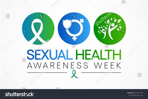 Sexual Health Awareness Week Observed Every Stock Vector Royalty Free