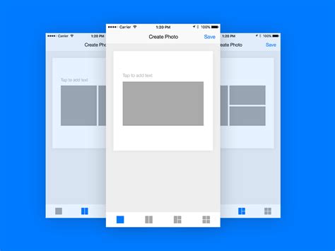 Photo Grid App Concept By Andy Peninger On Dribbble