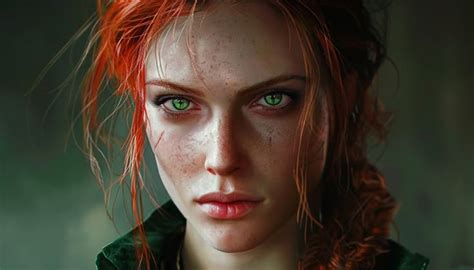 The Witcher Triss The Witcher Dark Fantasy