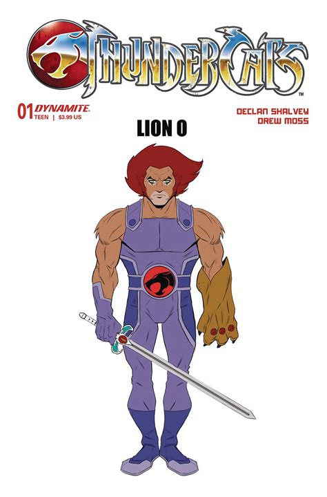 Thundercats Vol 3 1 Cover P Incentive Drew Moss Lion O Character