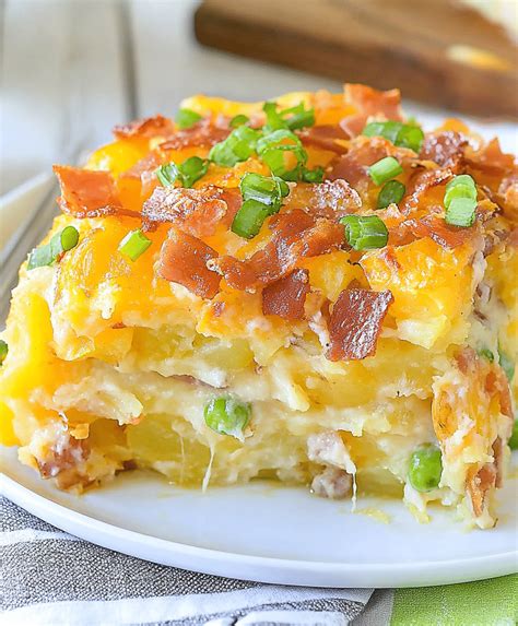 Loaded Baked Potato Casserole Recipe Recipe Flash