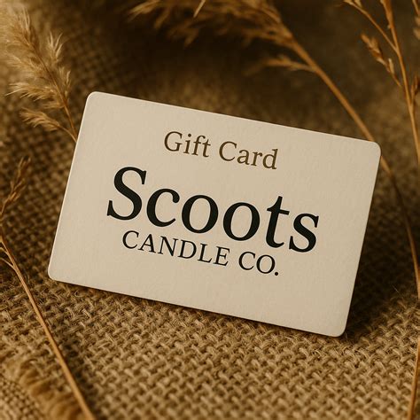 Scoots Candle Co T Cards Scootscandleco