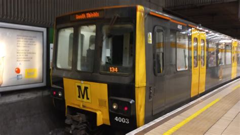 Tyne And Wear Metro Class 599 4005 And 599 4003 South Shields Service