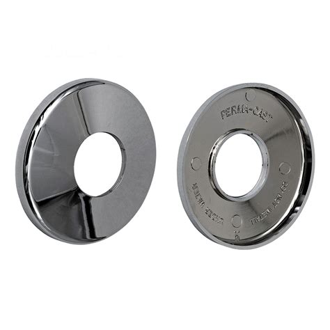 Perma Cast 1 90 Chrome Plated Cycolac Escutcheon Set Of 2 Pe 0019 C