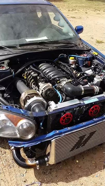 Turbocharged Ls1 T56 Setup In Subaru Wrx Youtube