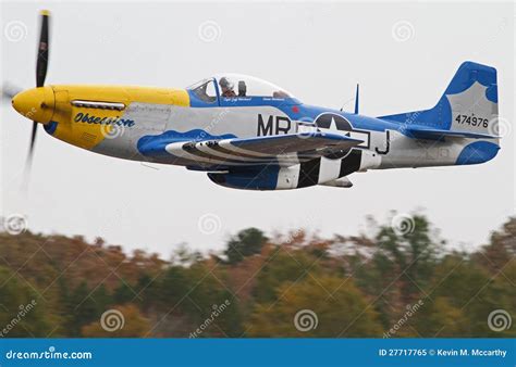 Aviones De Combate Del Mustango De La Segunda Guerra Mundial P 51