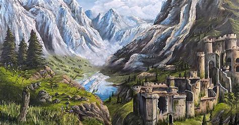 Upscaled Kaer Morhen Oil On Canvas Imgur Upscaled Kaer Morhen Oil On Canvas Imgur