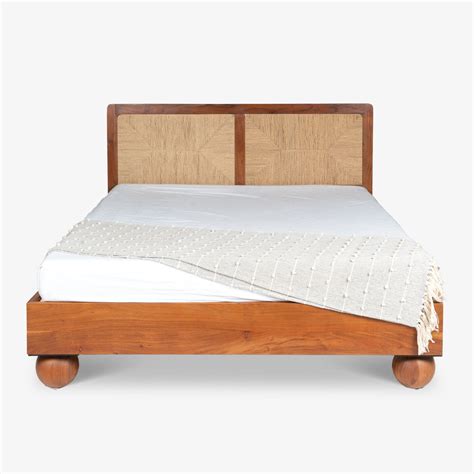 Buy Wooden Queen Size Beds Online In India