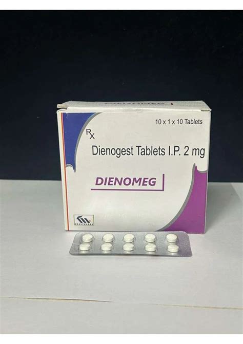 Dienogest Tablets 2 Mg At ₹ 5800 Stripe In Panchkula Id 2854190618773