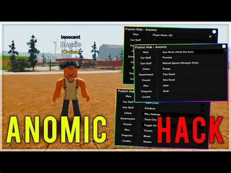 Anomic Hack Gui Script Admin Commands Esp And More Working Anomic Hack Gui Script Admin Commands Esp And More Working