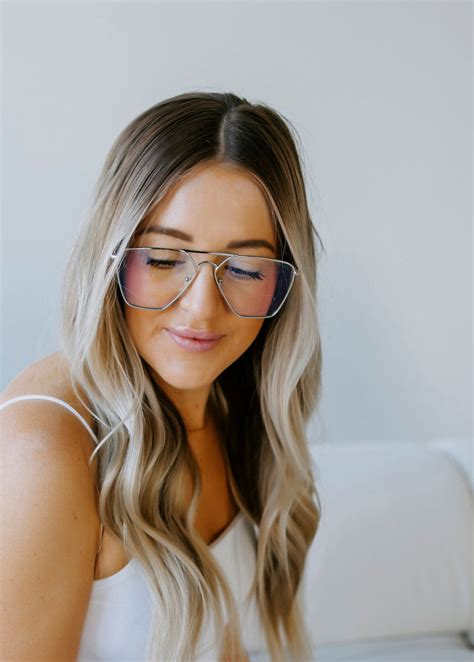 Thin Wired Blue Light Glasses Lauriebelles