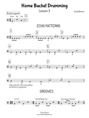 Five Teaching Tips Home Bucket Drumming