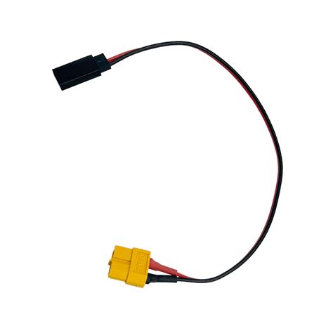 Xt60 To Rx Charging Connector Hitec Radio Control