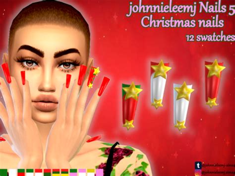 Johnnieleemj Christmas Nails Nails 5 Accessories And Makeup Loverslab