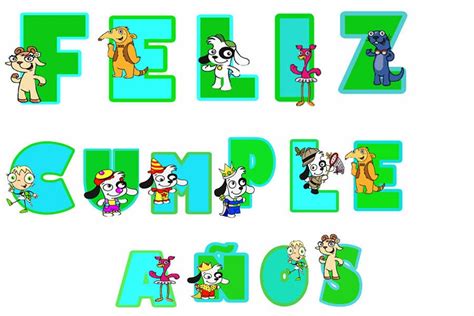 Letras De Cumpleaños Para Imprimir ~ Dibujos Para Niños