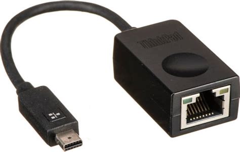 Lenovo ThinkPad Ethernet Extension Cable Small Form Factor 80mm Cable Length Support PXE Boot