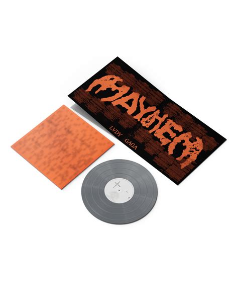 Lady Gaga Mayhem 002 Gray Cd With Exclusive Cover And Exclusive Track