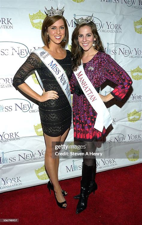 Miss New York 2010 Claire Buffie And Miss Manhattan 2010 Jackie
