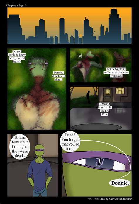 Tmnt Bitten Series Chapter 1 Page 6 By Staraboveuniverse On Deviantart