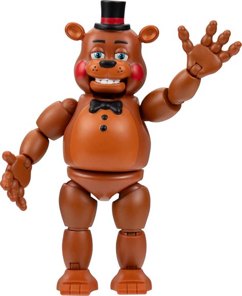 Five Nights At Freddys Toy Freddy 5 Inch Gelede Figuur Met Jumpscare Functie En Glow In The