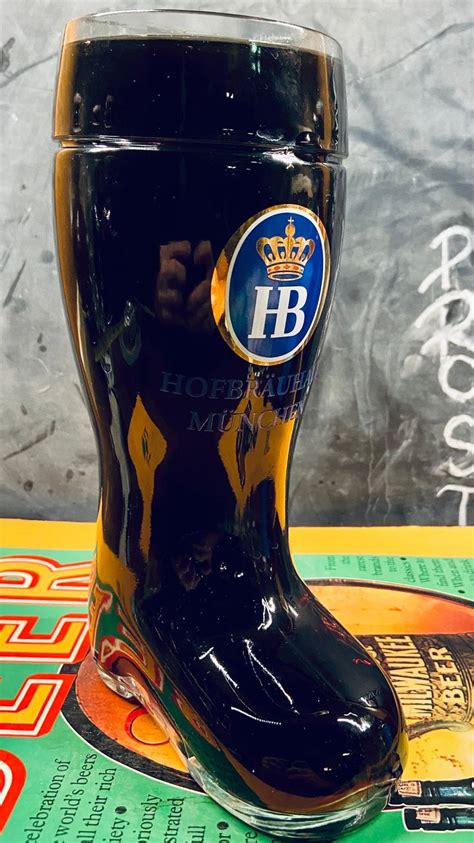 Hofbrauhaus German Beer Boot Etsy Beer Boot German Beer Boots