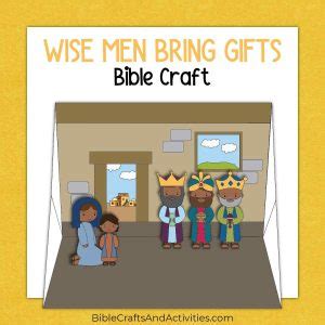 Wise Men Bring Ts Craft Bible Crafts Shop