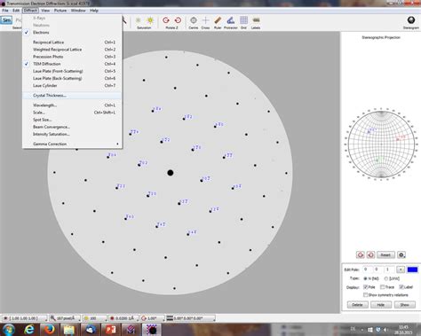 Does Anyone Have The Experience Of Indexing Electron Diffraction