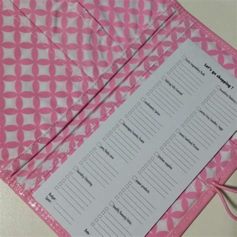 Grocery Shopping List Folder Womens Fashion Bags And Wallets Tote Bags On Carousell