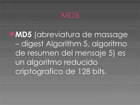 Algoritmo De Hash