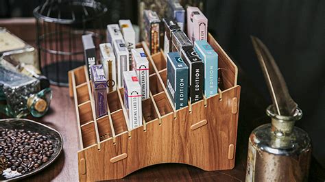 Wooden Large 40 Decks Playing Card Display By Tcc