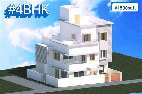 Sagar A Dhote On Linkedin Bimmodeling 1500sqft