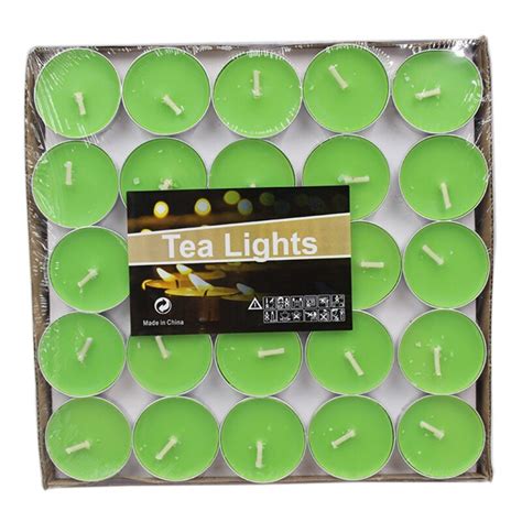 Tea Wax Round Candle Easter Lantern Candle For Dec Grandado