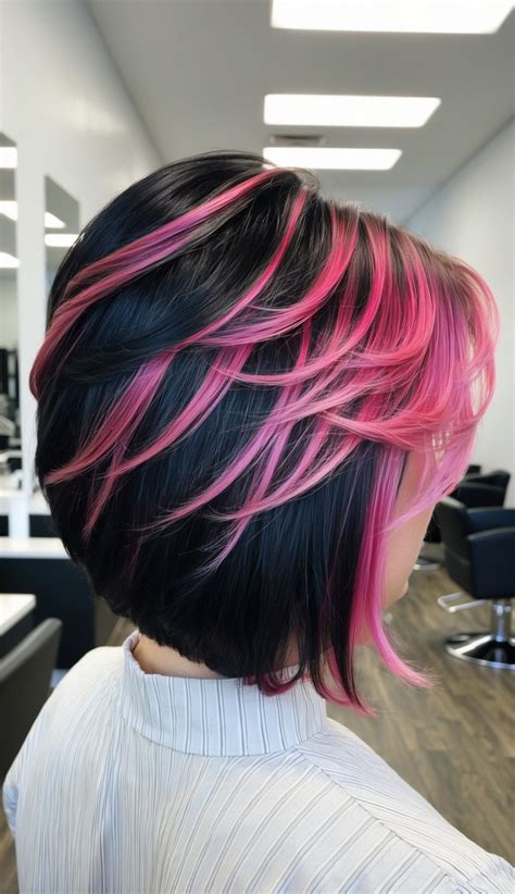 22 Black And Pink Hair Ideas Fresh Ways To Rock This Bold Color Combo