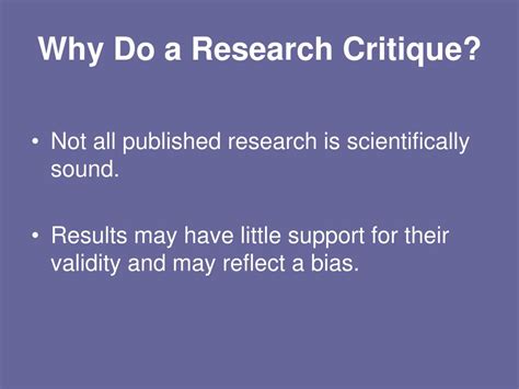 Ppt The Critique Process Powerpoint Presentation Free Download Id