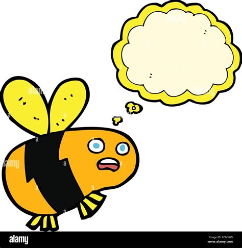 Cartoon Bee Thought Bubble Cut Out Stock Images And Pictures Alamy