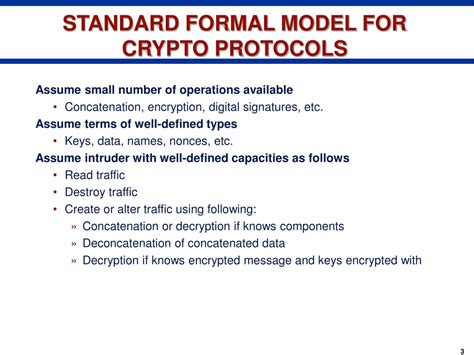 ppt towards a hierarchy of cryptographic protocol models powerpoint