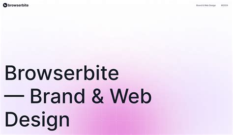 Browserbite — Brand And Web Design Behance