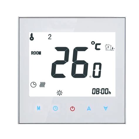 16a Programmable Lcd Touch Screen Thermostat Controller Np