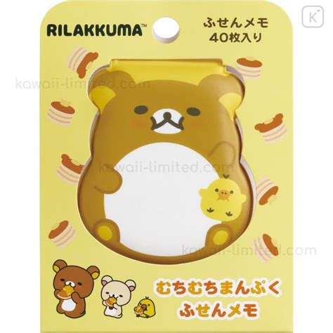 Japan San X Sticky Notes With Squishy Cover Kiiroitori And Rilakkuma Kawaii Limited