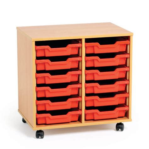Classroom Storage Units Shallow Or Deep Trays Rosehill Furnishings