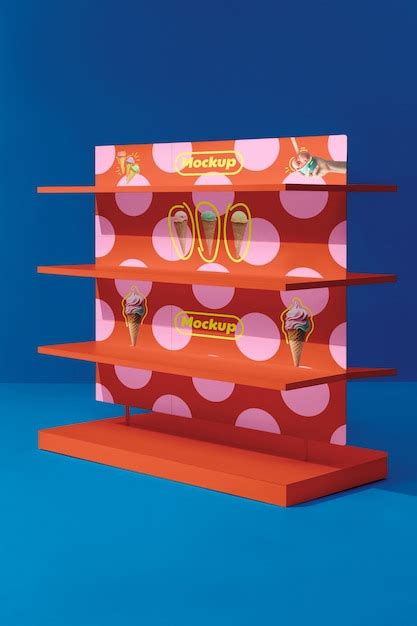 Pop Display Mockup Premium Ai Generated Psd