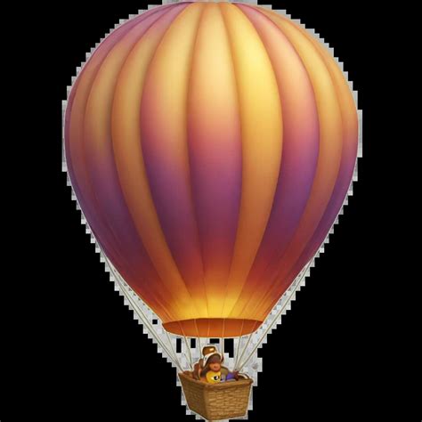 Hot Air Balloon Emoji Ai Emoji Generator