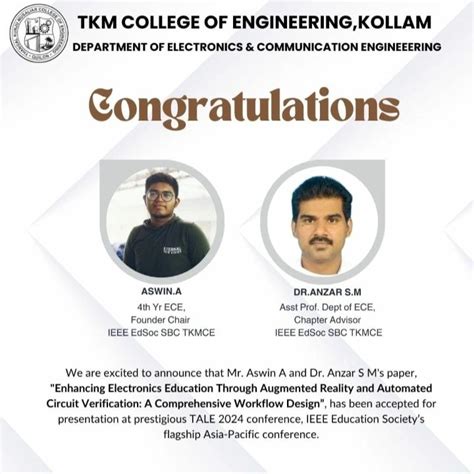 We Are Thrilled To Announce That The Paper Titled Enhancing