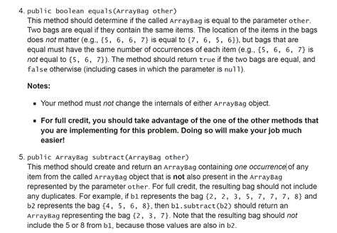 Solved Problem 5 Adding Methods To The Arrауваg Class 30