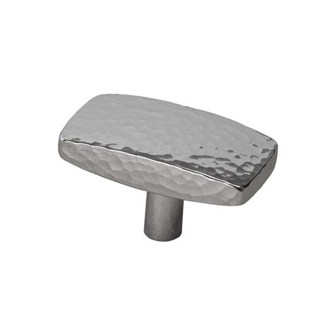 Rectangular Hammered Cabinet Knobs Cabinet Furniture