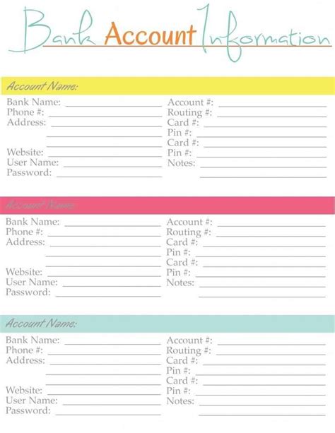 Password Spreadsheet Template Spreadsheet Templates For Business
