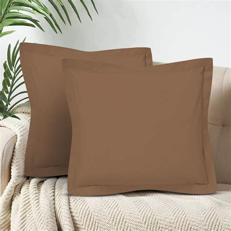 Charlottelyhues 100 Egyptian Cotton Euro Pillow Shams Set